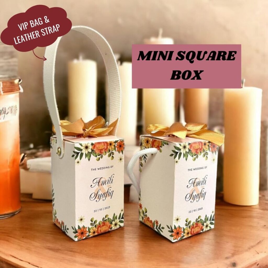 Mini Square Box (Colour) Album 1N - Online Packaging Printing Solution